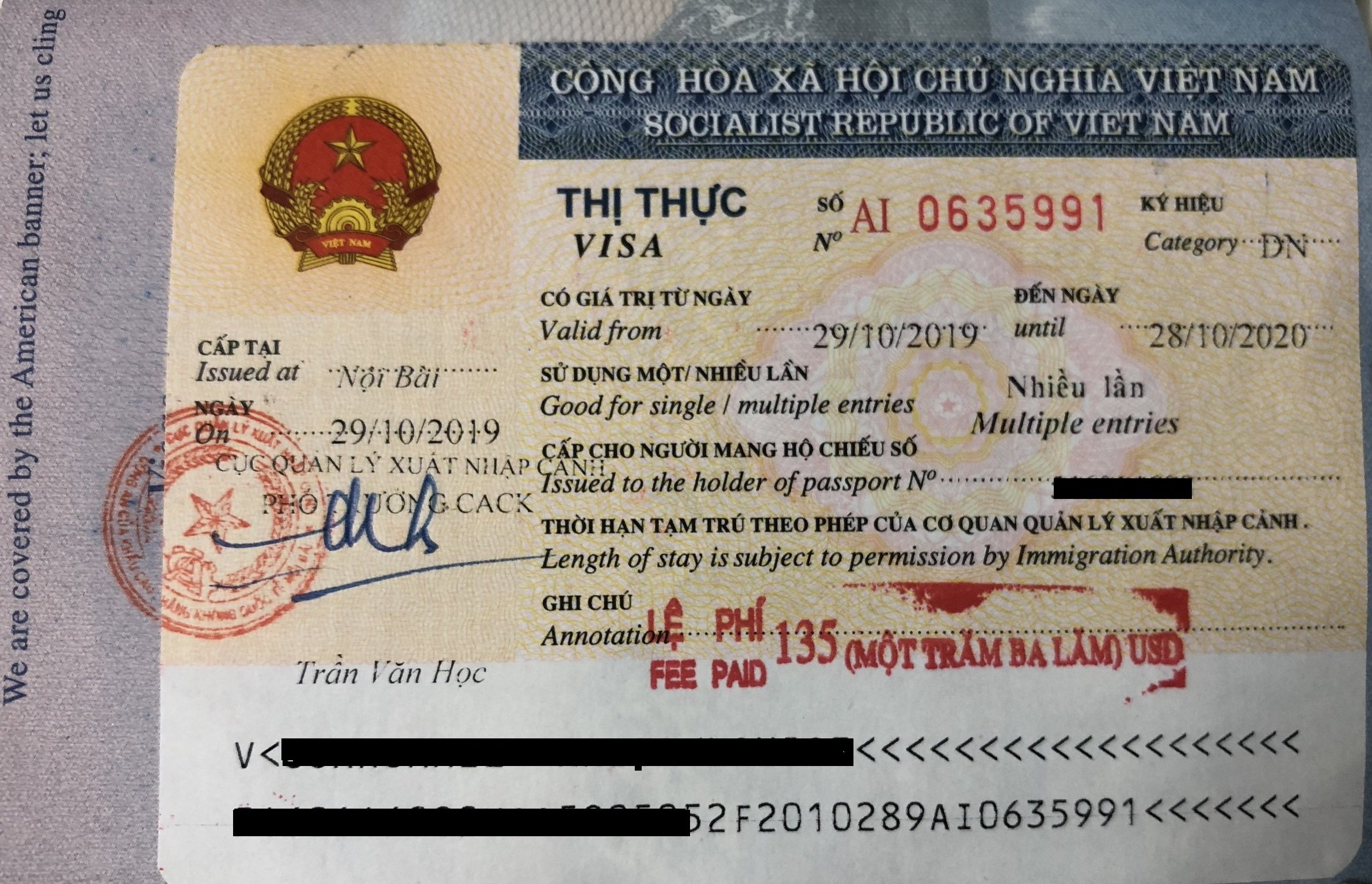 Thị Thực Việt Nam 1 Năm Cho Công Dân Hoa Kỳ Khác Biệt And Cách Xin Visa